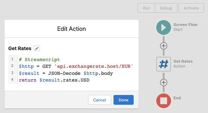Webhooks in Salesforce Flow
