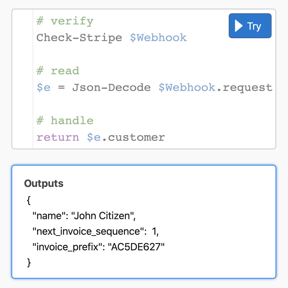 Streamscript Playground